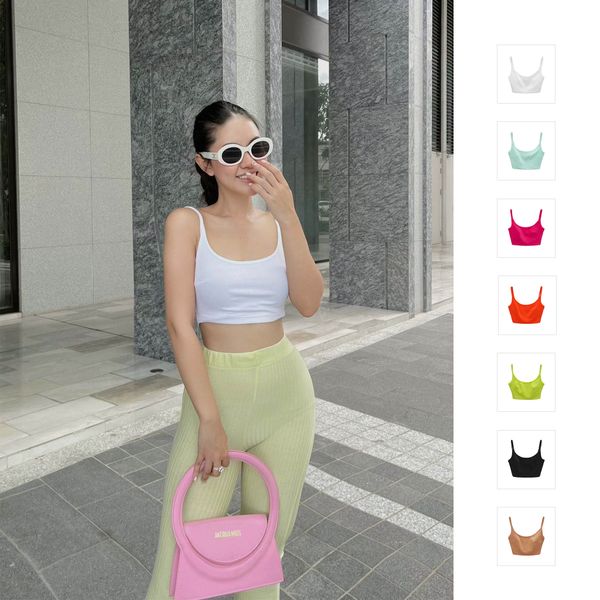 Áo Croptop Basic Bend String – SomeHow