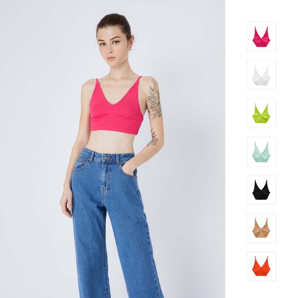 Áo Croptop Basic Bralette String – SomeHow