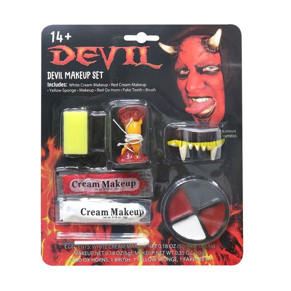 Bộ Trang Điểm Ma Quỷ Hóa Trang Halloween Uncle Bills UH01553