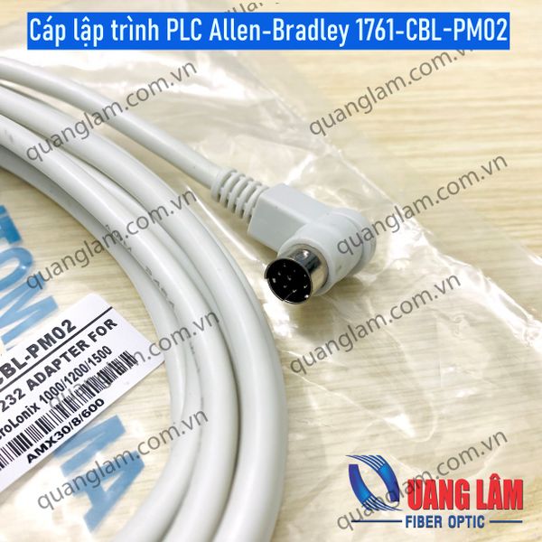 Cáp lập trình PLC Allen-Bradley 1761-CBL-PM02 dài 3M – Công ty TNHH Công Nghệ Quang Lâm