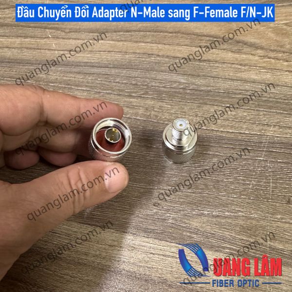 Đầu chuyển đổi Adapter N-Male sang F-Female N/F-JK – Công ty TNHH Công Nghệ Quang Lâm