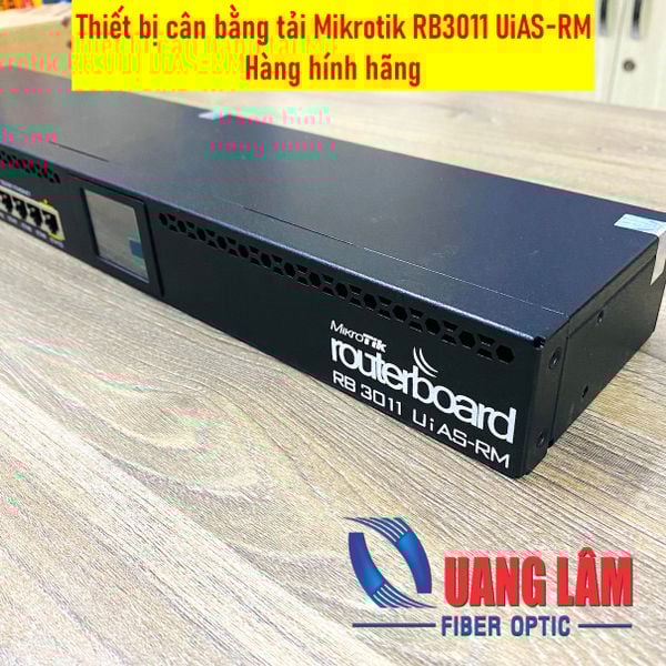 Router cân bằng tải Mikrotik RB3011 UiAS-RM – Công ty TNHH Công Nghệ Quang Lâm