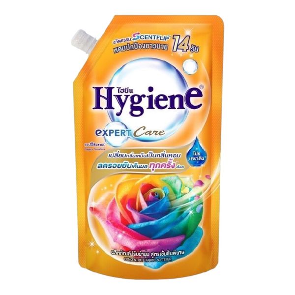 Nước Xả Vải Đậm Đặc Hygiene Expert Care Happy Sunshine 490ml SeeThai