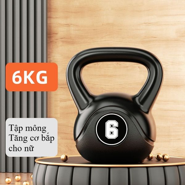 Tạ ấm tạ bình tạ chuông bê tông vỏ nhựa PE từ 4 -6kg- 14 Kg (34.000/1k – THỂ THAO PHƯỢNG SPORT