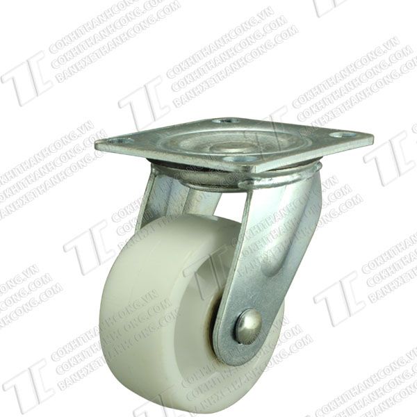 Bánh xe NPP100 PP trắng PH Quay – cokhithanhcong162