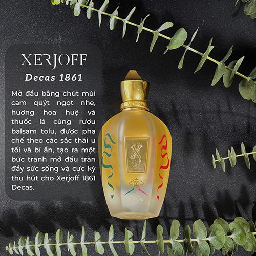 Xerjoff - 1861 - Decas EDP - chiết 10ml – Man's Styles