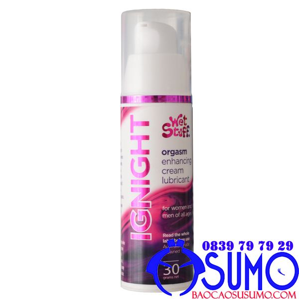 Wet Stuff Ignight gel bôi trơn cao cấp kích thích âm đạo nữ 30g – Shop Bao cao su Sumo Cần Thơ