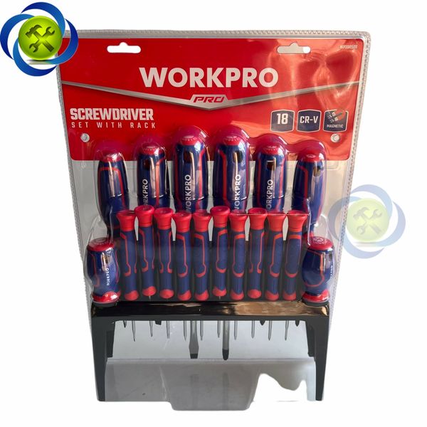 Bộ tua vít 18 chi tiết Workpro WP200506 có chân đế – CÔNG TY TNHH DỤNG CỤ CƠ KHÍ THANH TRÚC