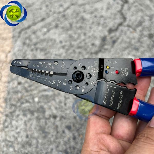 Kìm tuốt dây điện đa năng Workpro WP291003 dài 200mm – CÔNG TY TNHH DỤNG CỤ CƠ KHÍ THANH TRÚC