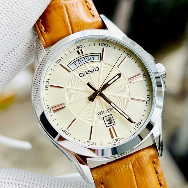 Casio Quartz MTP-1381L-9AVDF ( MTP1381L9AVDF ) - Đồng Hồ Nam – PhongWatch