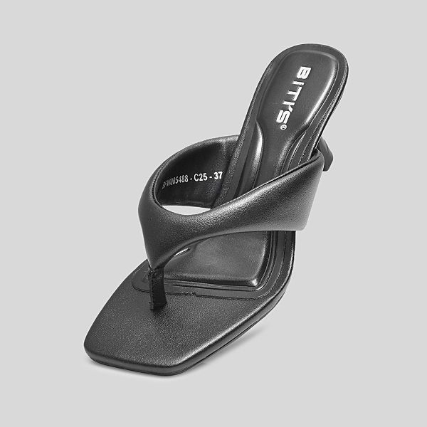 Dép Cao Gót Bitis Nữ Màu Đen Bfw005488den Bitis
