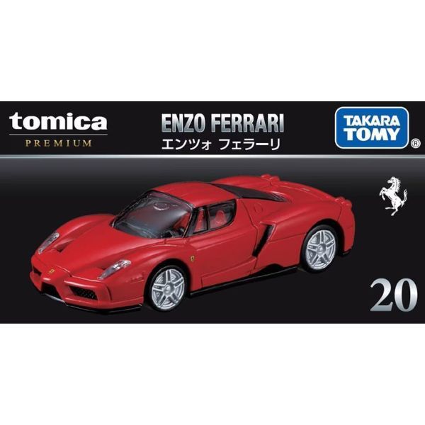 Mô hình xe Tomica PREMIUM No.20 ENZO FERRARI có màu sắc nổi bật – nShop - Game & Hobby