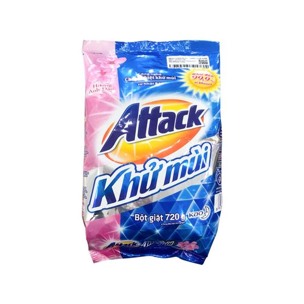 BỘT GIẶT ATTACK HOA ANH ĐÀO 720G – BON GROCER
