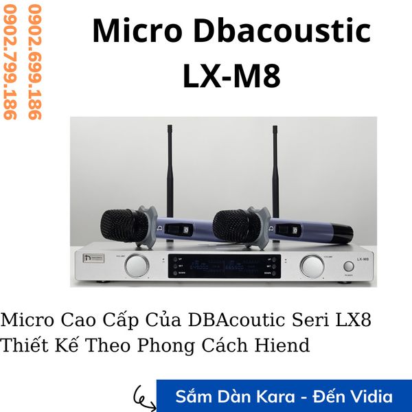 Micro DBACOUSTIC LX M8 – VIDIA