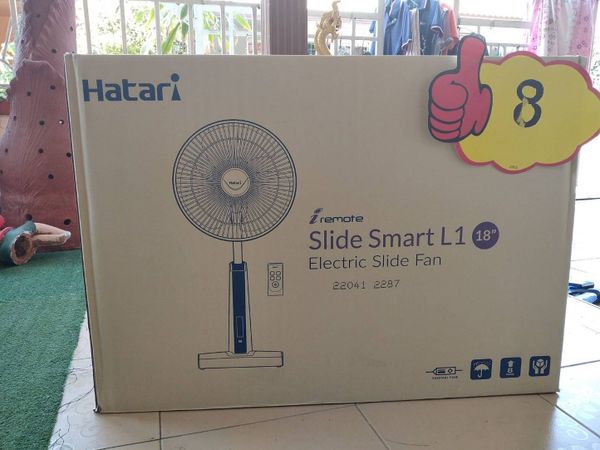 Quạt lửng Hatari Slide Smart L1 61w - remote – www.namduongthinh.com