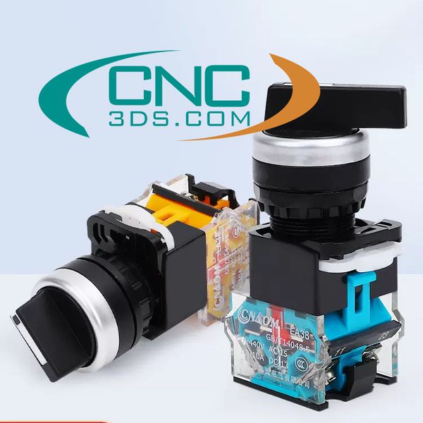 Công tắc xoay 2 vị trí phi 22 – CNC3DS