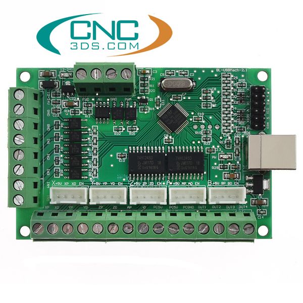 Mạch Mach3 USB V2 điều khiển máy CNC 3 trục 4 trục – CNC3DS