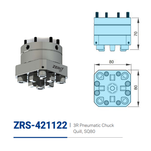 Đầu kẹp EDM ZRS-421122 – AZCOM