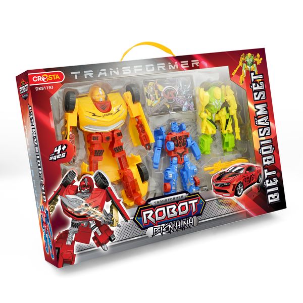 Robot biến hình - Biệt đội sấm sét, DK81193 – DUKA.VN