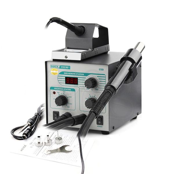 Máy hàn khò chỉnh nhiệt Quick 706W+ – Điện tử Dân Xuân