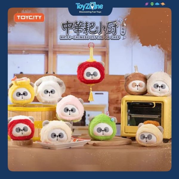 Blind Box Móc khoá Gấu bông Mr.Pa Chinese Little PA Chef TOYCITY – Toyzone