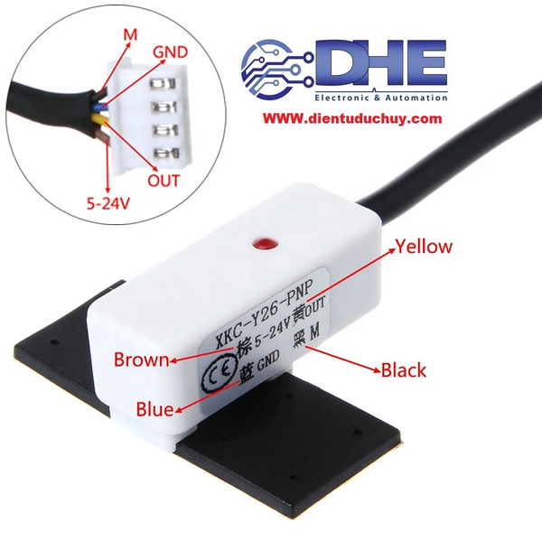 XKC - Y26 - V CẢM BIẾN ĐO MỰC CHẤT LỎNG KHÔNG TIẾP XÚC, ĐIỆN ÁP 5-24VD – Cửa hàng linh kiện điện ...