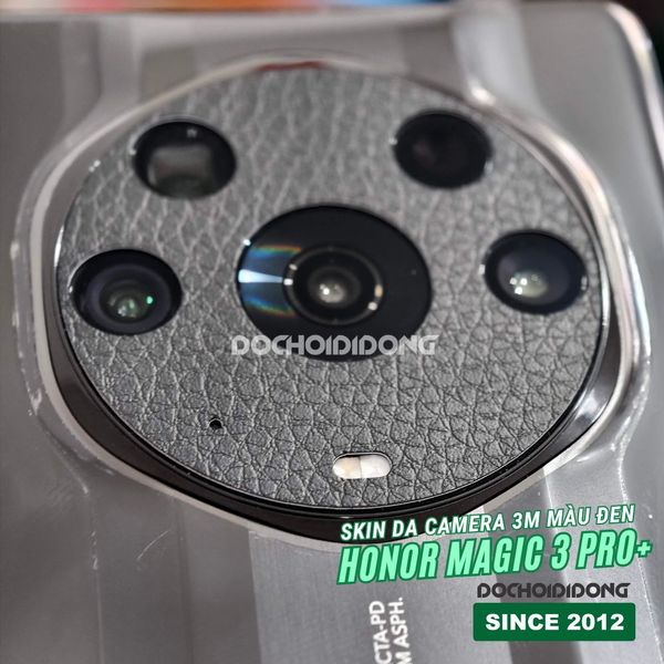 Miếng dán skin cụm camera Honor Magic 3 Pro Plus cao cấp phiên bản vân – Đồ Chơi Di Động