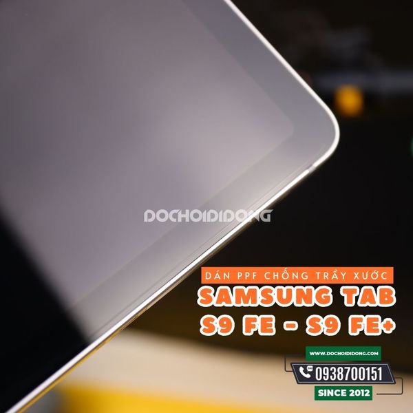 Miếng dán PPF Hydorgen Samsung Tab S9 FE - S9 FE+ Plus trong, nhám, đổ – Đồ Chơi Di Động