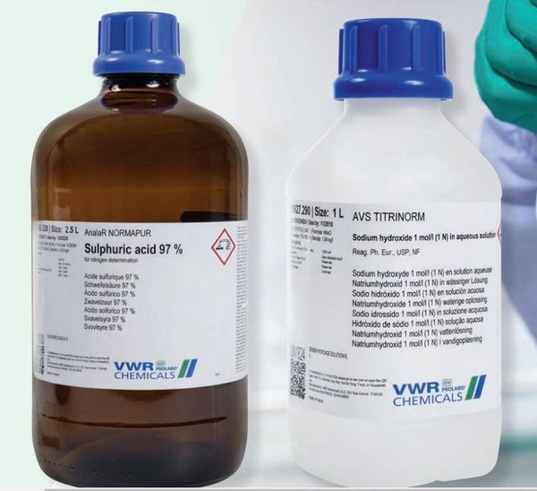 Axit Sulfuric H2SO4 95-97.%, Code 20700.298 CAS 7664-93-9 Prolabo VWR, – Công ty TNHH Hóa Dược F.D&C