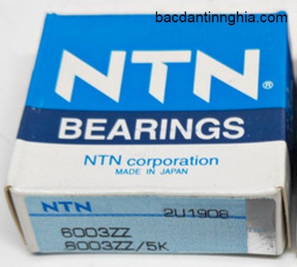 Bạc đạn vòng bi 6003ZZ NTN 17x35x10 – Bạc đạn Tín Nghĩa