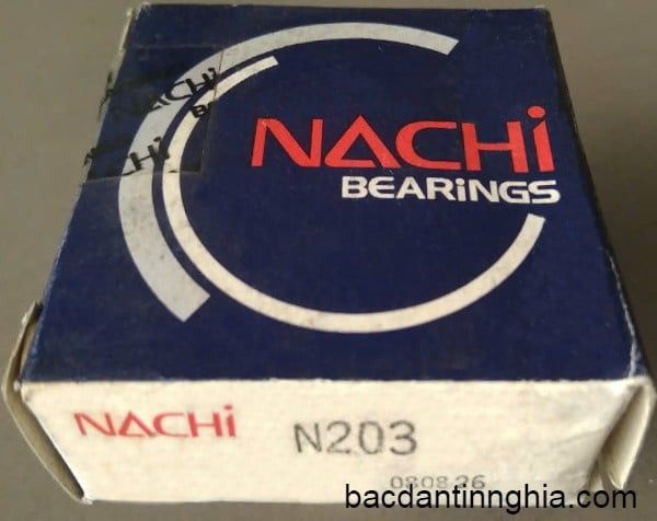 Bạc đạn vòng bi N203 NACHI 17x40x12 – Bạc đạn Tín Nghĩa