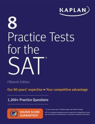 8 Practice Tests for the SAT fifteen editon – nhasachthanhdung