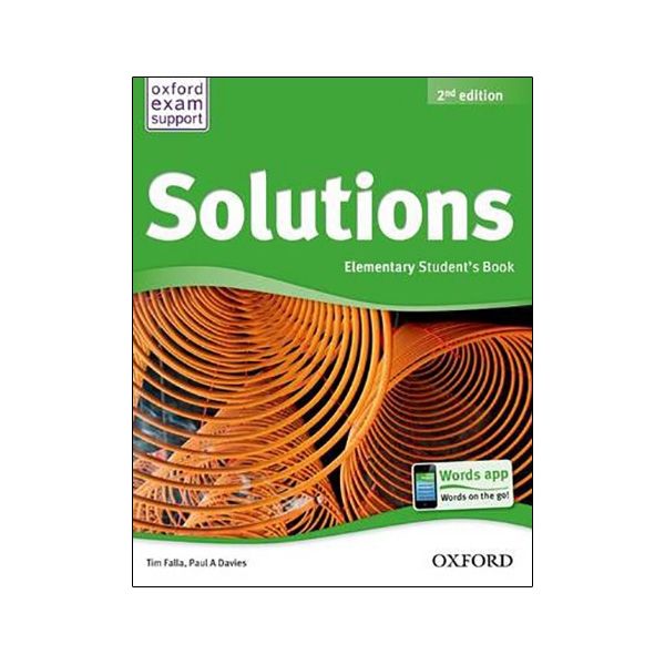 Solutions Elementary - Student's Book (2nd) – nhasachthanhdung
