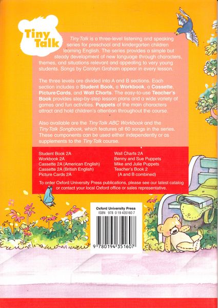 Tiny talk 2A - student book – nhasachthanhdung