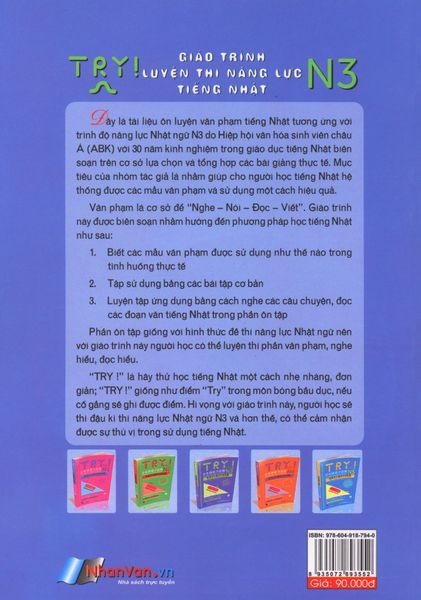 Try N3 ( kèm CD) – nhasachthanhdung