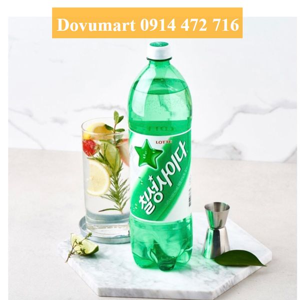 Nước Giải Khát Chilsung Cider Lotte Hàn Quốc 1.5L – dovumart