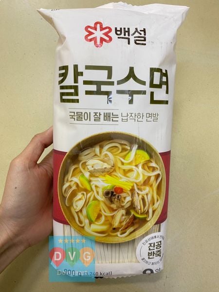 Mì Sợi To ( Mì Sợi Lớn) Beksul CJ Hàn Quốc Gói 900G / CJ) 백설제일제면소 칼국수면 – dovumart