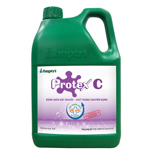 Dung dịch sát khuẩn khử trùng chuyên dụng Protex C (5 lít) – Y Tế Sơn Hương