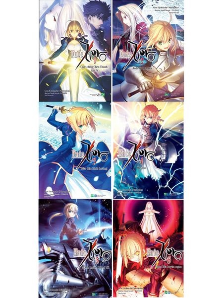 Fate Zero Combo Tập 1 - 6 (Trọn Bộ) – Hikaru Shop