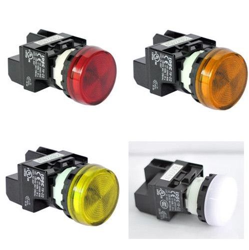 Đèn báo - Nút nhấn Morele - Đèn báo phẳng ø22 IP65 ngoài mặt tủ – EDISUN