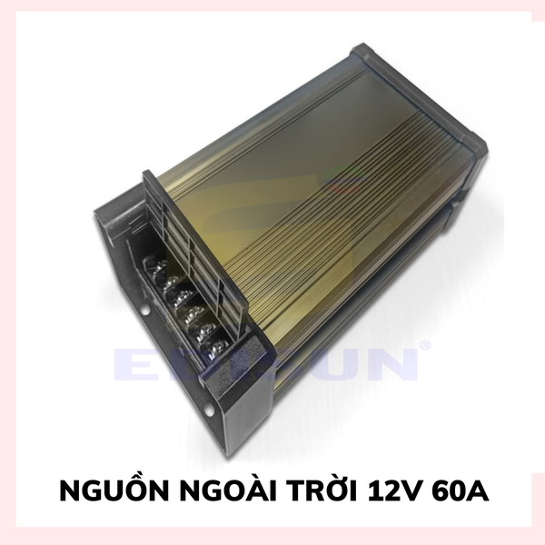 [ LOẠI A] NGUỒN NGOÀI TRỜI 12v 60A – EDISUN