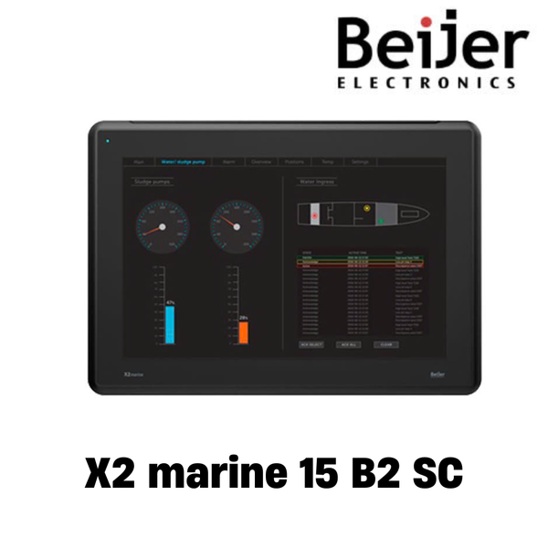 [X2 marine 15 B2 SC] Màn hình cảm ứng HMI Beijer X2 Web 15 inch RS232, – EDISUN