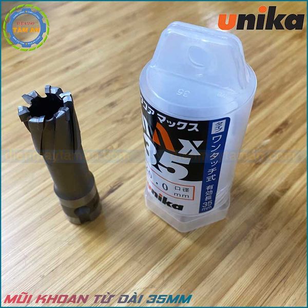 Cung cấp mũi khoan từ Unika Japan chính hãng chiều dài 35MM MX35N – Điện Máy Tâm An