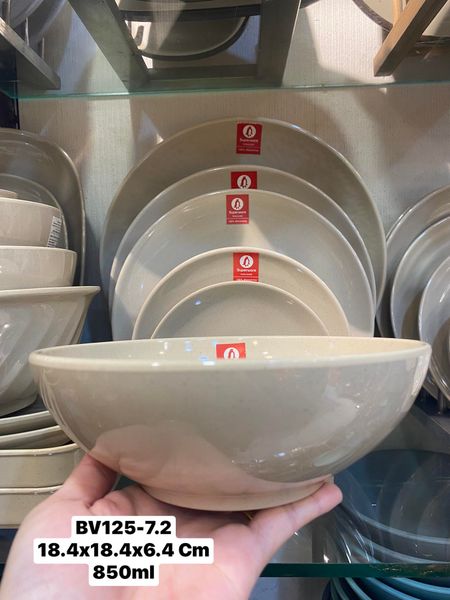 Tô tròn melamine Nâu Đá Srithai Superware