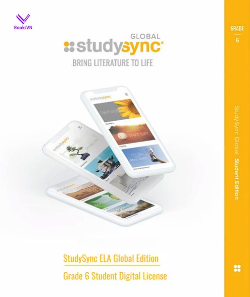 Grade 6 StudySync ELA Global Edition 1-year Student Digital License ...