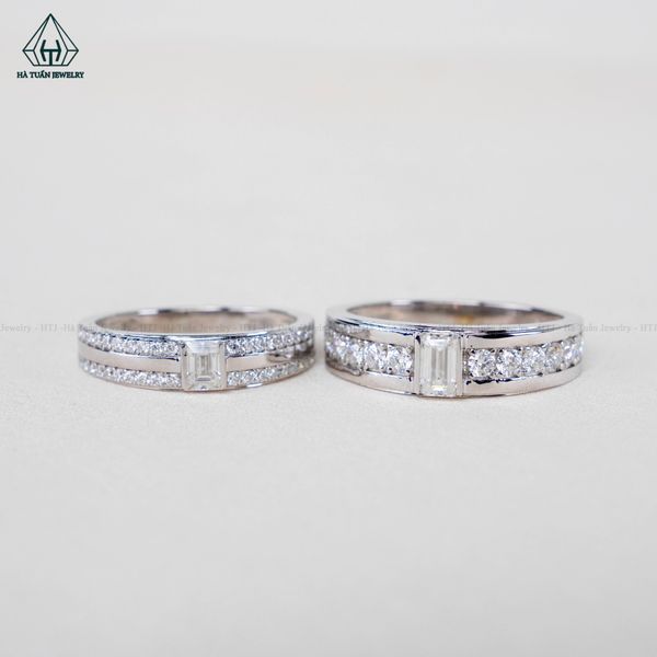 Nhẫn cưới vàng CRG002 VT14K