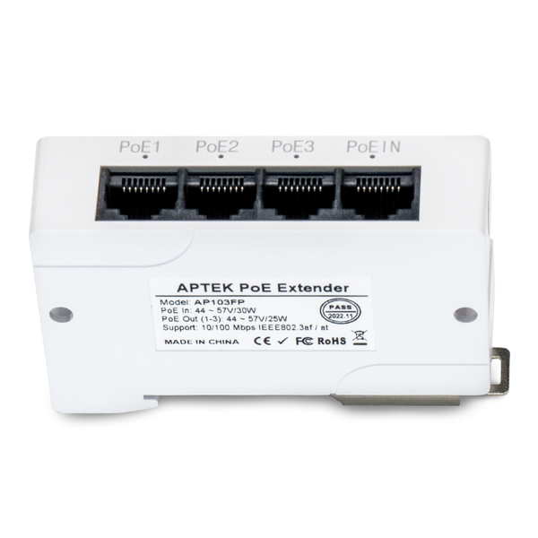 Bộ Chia PoE Aptek AP103FP Chuyên Camera Công Suất 24W Khoảng Cách 100m – Công ty Võ Hoàng