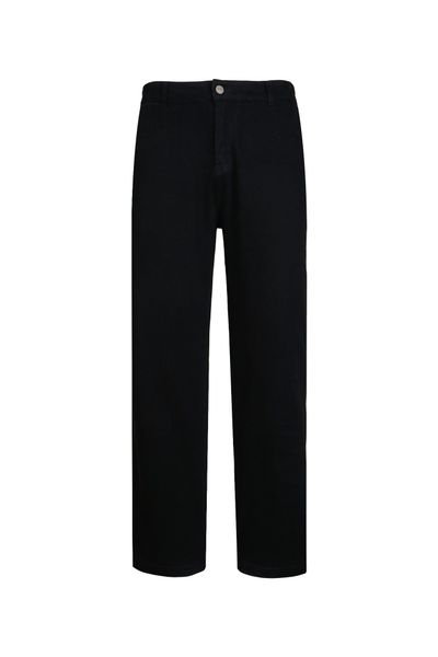BLACK BASIC CHINO PANT – EMAS