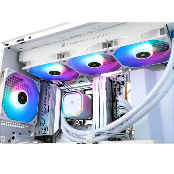 TẢN NHIỆT NƯỚC THERMALRIGHT FROZEN PRISM 360 WHITE ARGB – Linaco