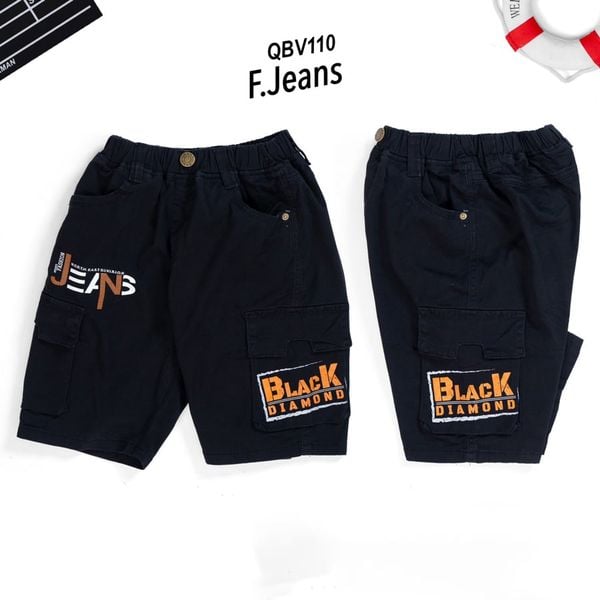 Quần short kaki túi hộp Fjean Rika House